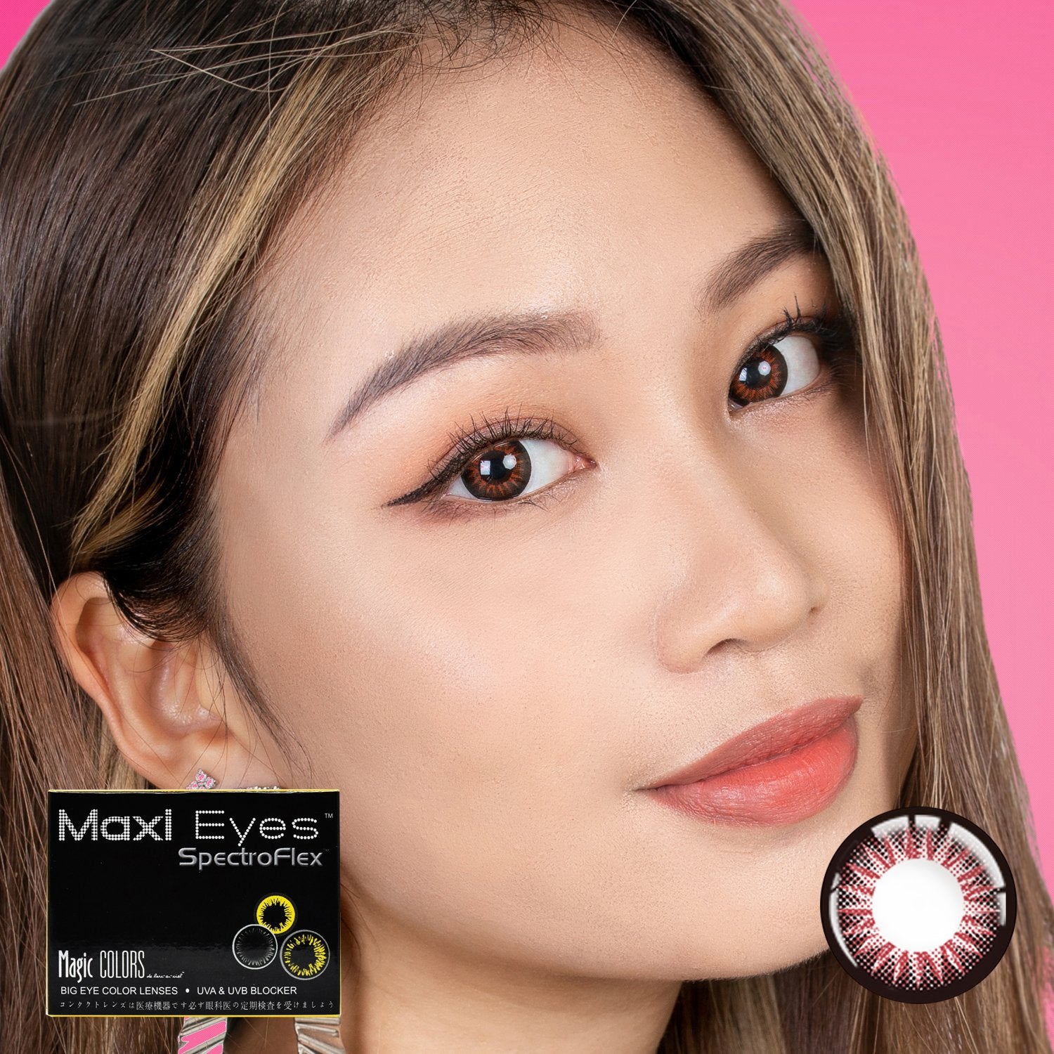 Maxi Eyes COLORS Series Maroon Monthly – Maxieyes_SG