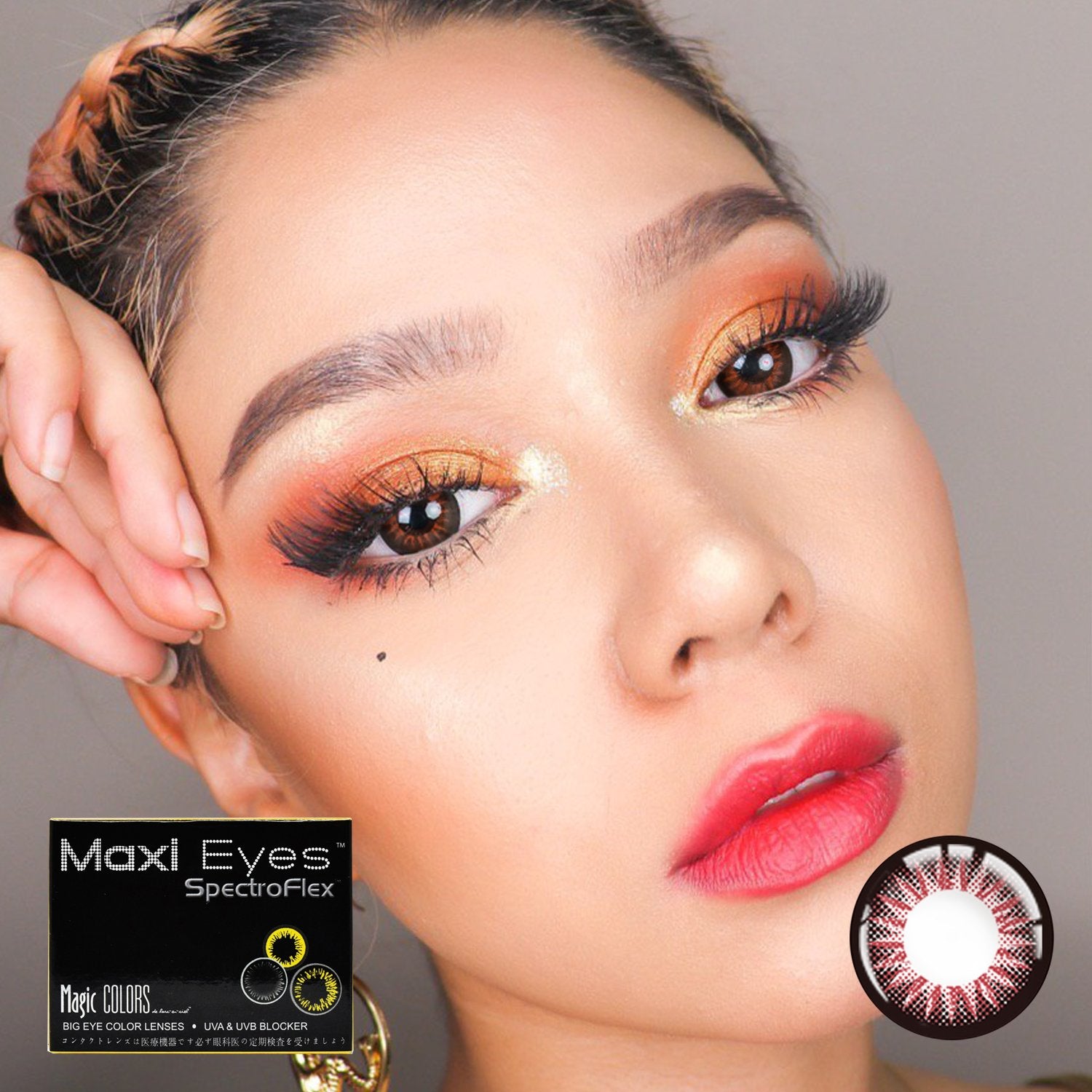 Maxi Eyes COLORS Series Maroon Monthly – Maxieyes_SG