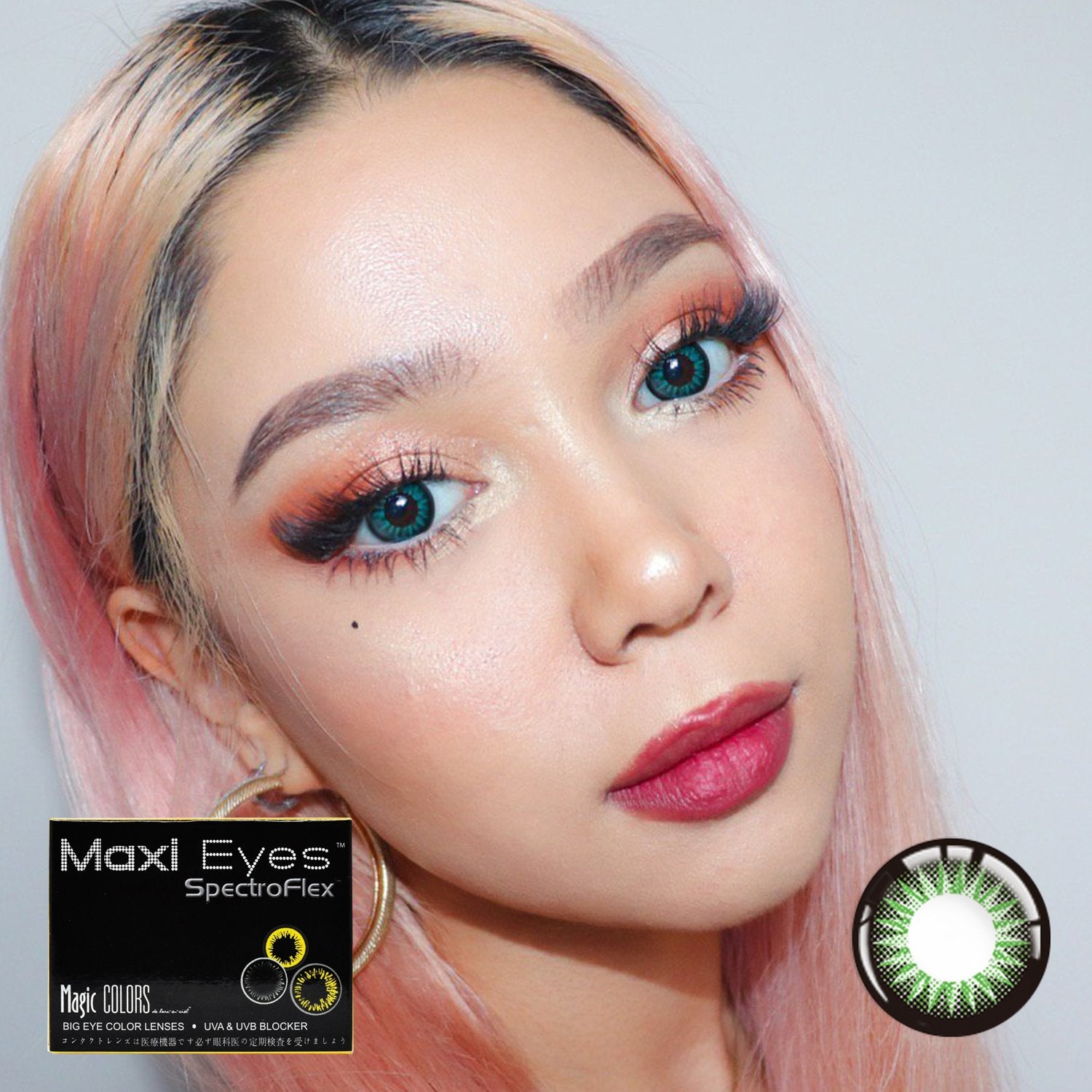 Maxi Eyes Magic Green Color Monthly – Maxieyes_SG