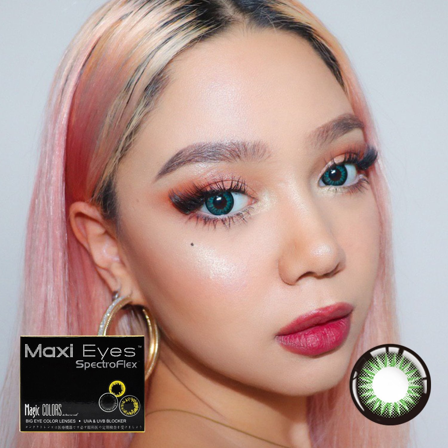 Maxi Eyes Magic Green Color Monthly – Maxieyes_SG