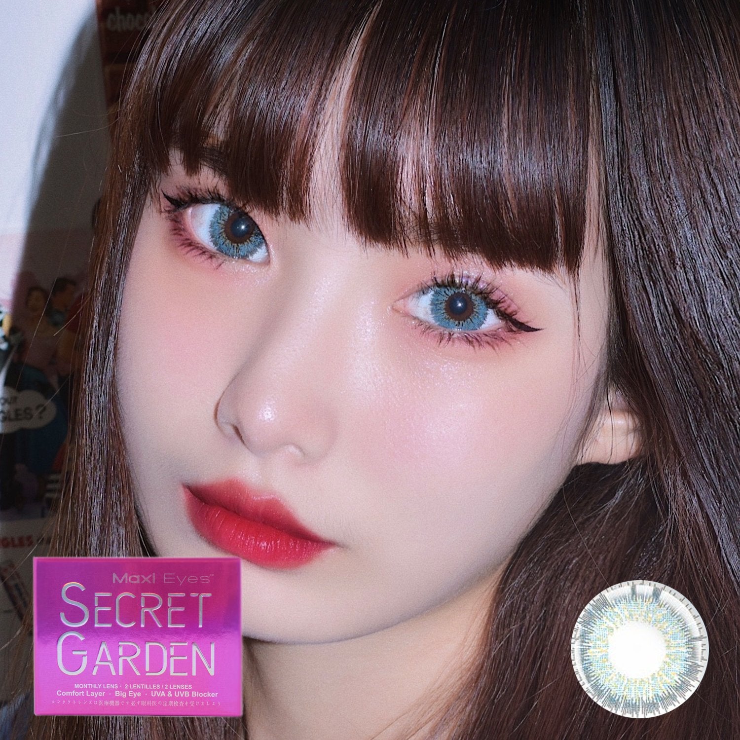 1 1 Secret Garden Nymph Fairy Blue Monthly Maxieyes Sg